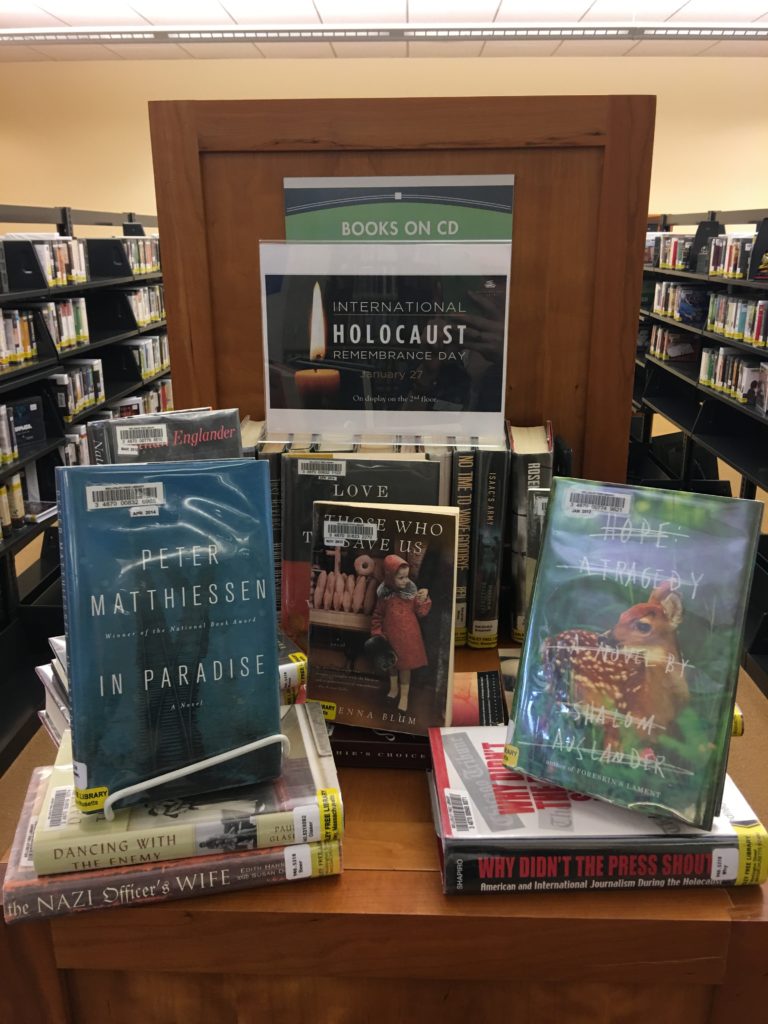 International Holocaust Remembrance: On Display - Wellesley Free Library